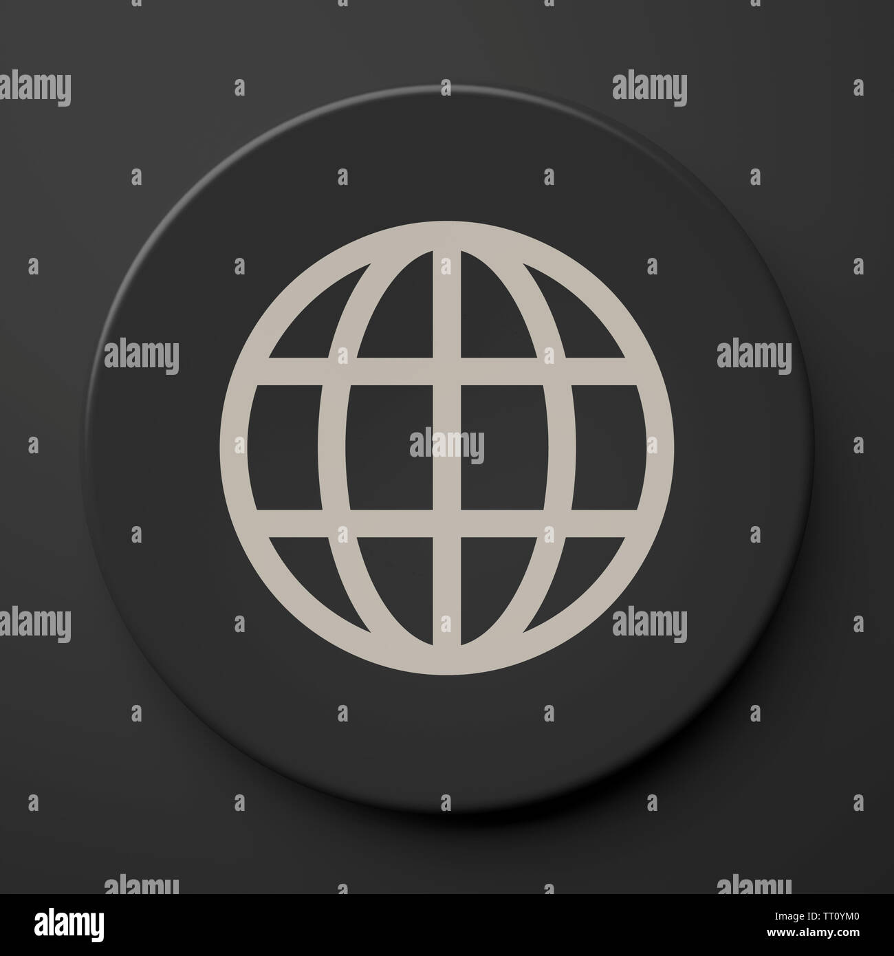 symbol icons for the internet - Illustration Stock Photo - Alamy