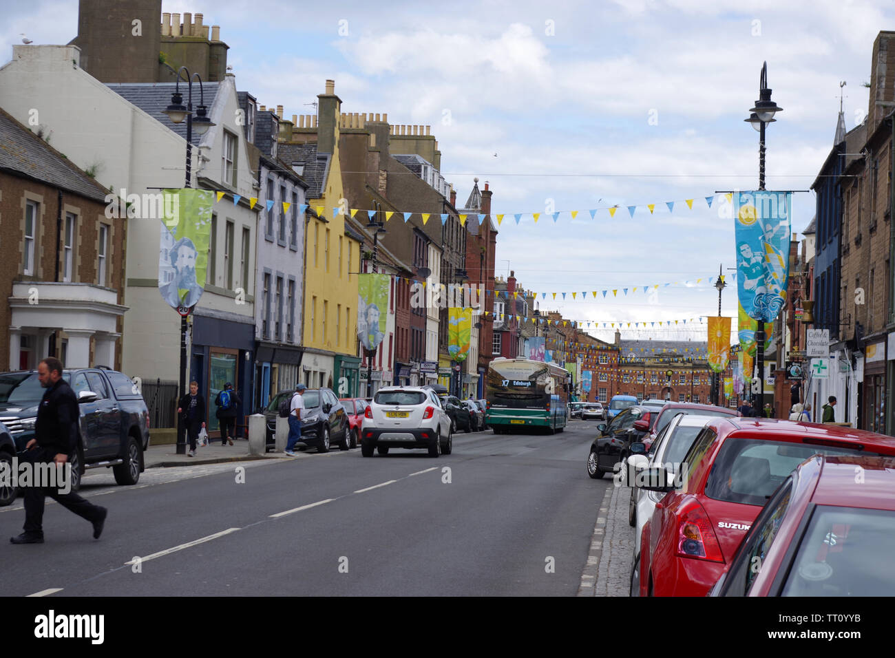 Dunbar High Street. Dunbar is among the oldest of the Royal or King's ...