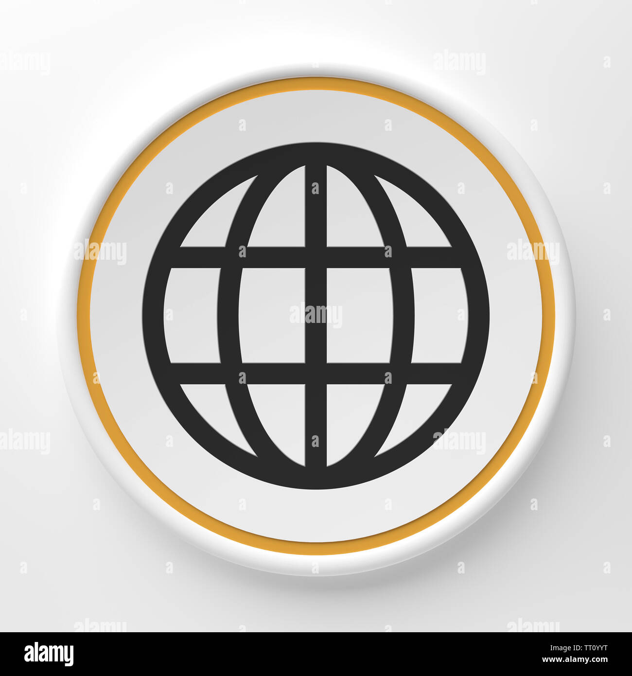 symbol icons for the internet - Illustration Stock Photo - Alamy