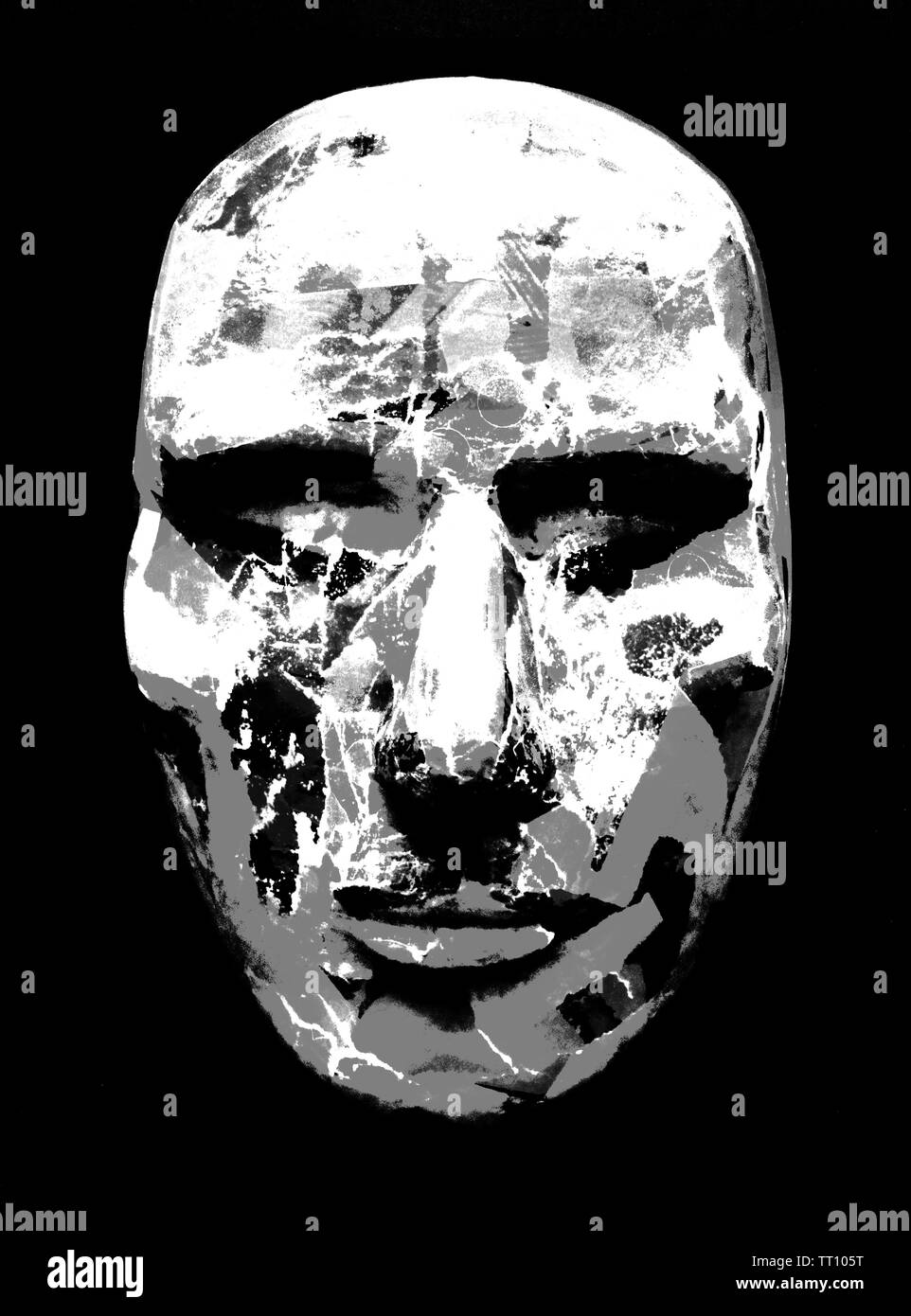 Emotions face Black and White Stock Photos & Images - Alamy