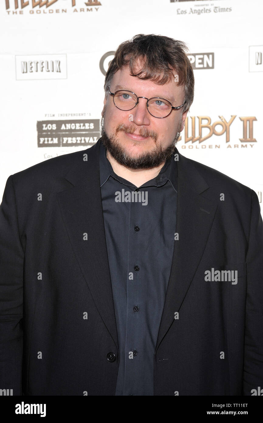 LOS ANGELES, CA. June 28, 2008: Writer/director Guillermo del Toro at ...