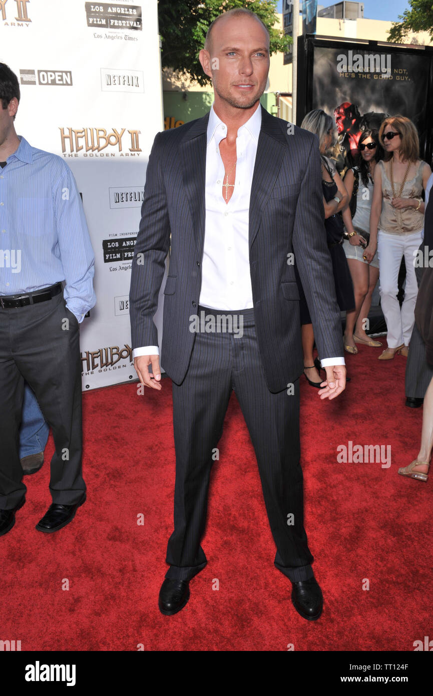 LOS ANGELES, CA. June 28, 2008: Luke Goss at the world premiere of ...