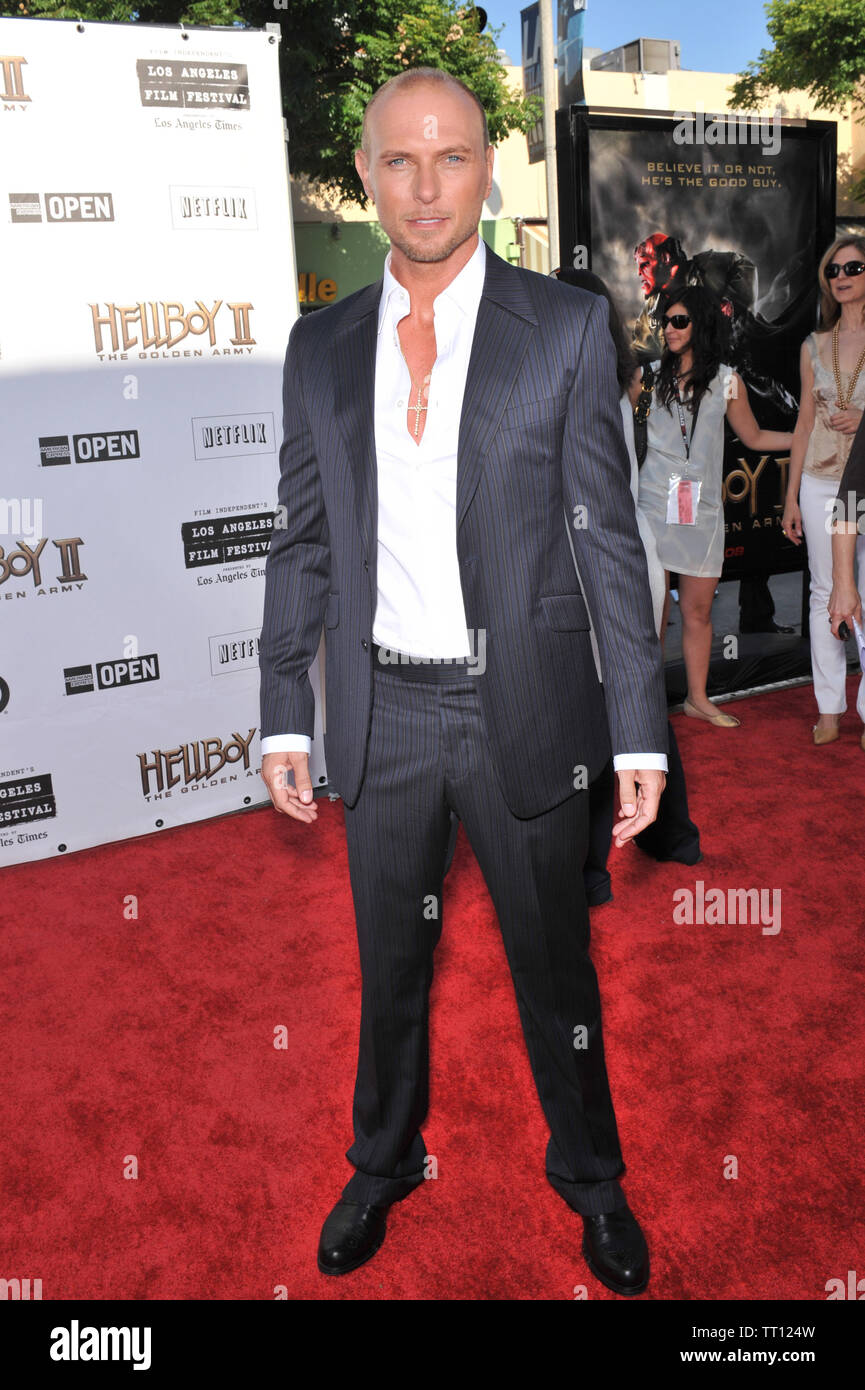 LOS ANGELES, CA. June 28, 2008: Luke Goss at the world premiere of ...