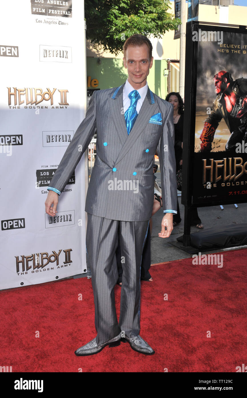 LOS ANGELES, CA. June 28, 2008: Doug Jones at the world premiere of ...