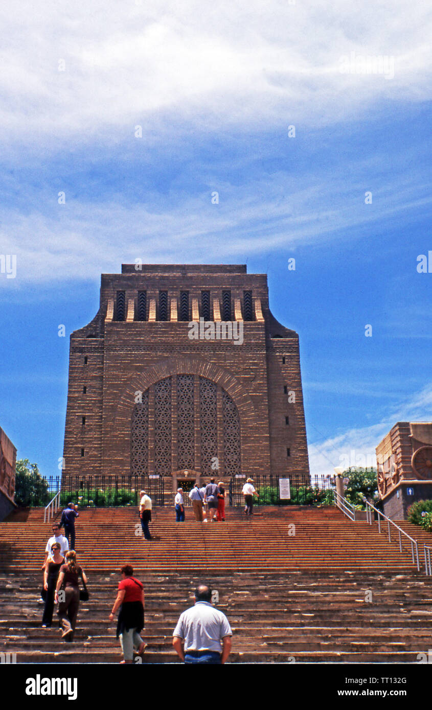 Pretoria, South Africa. The Voortrekker Monument (scanned from ...