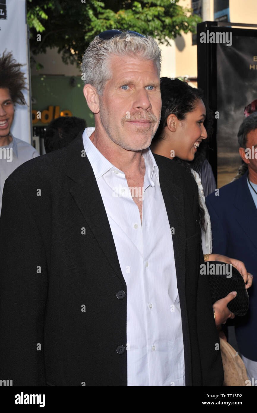 LOS ANGELES, CA. June 28, 2008: Ron Perlman at the world premiere of ...
