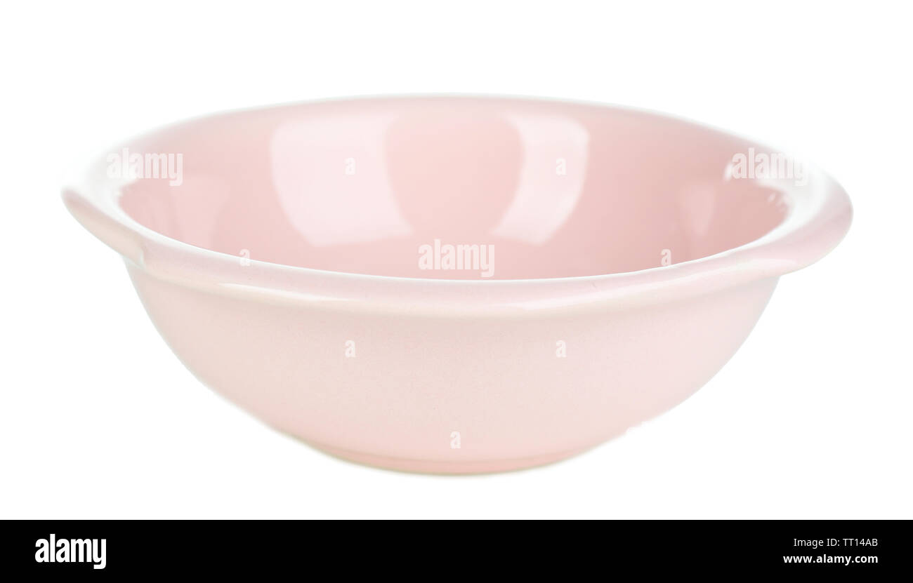 Empty bowl isolated on white Stock Photo - Alamy