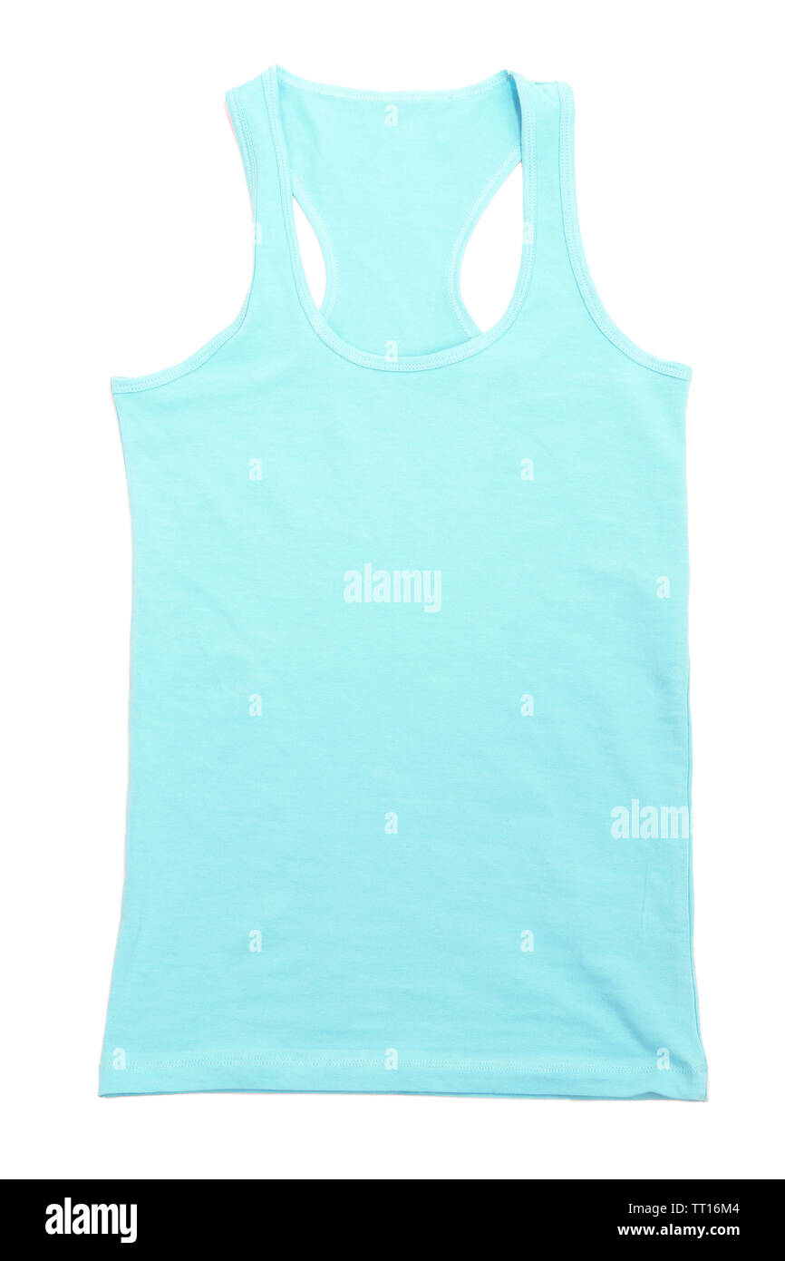 Girl wearing white singlet hi-res stock photography and images - Alamy