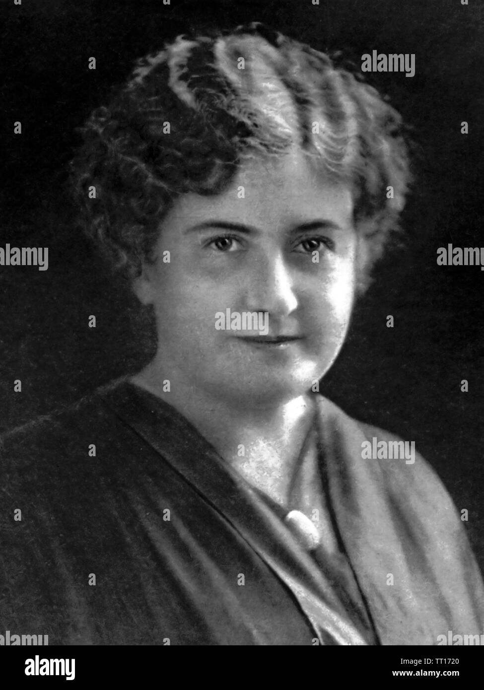MARIA MONTESSORI (1870-1952) Italian educational theorist Stock Photo ...
