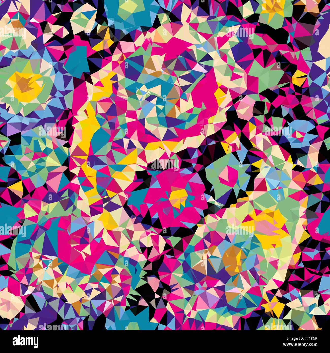 colorful poly morph triangles abstract colorful shapes background ...