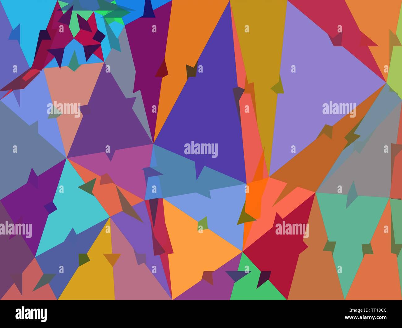 colorful poly morph triangles abstract colorful shapes background ...