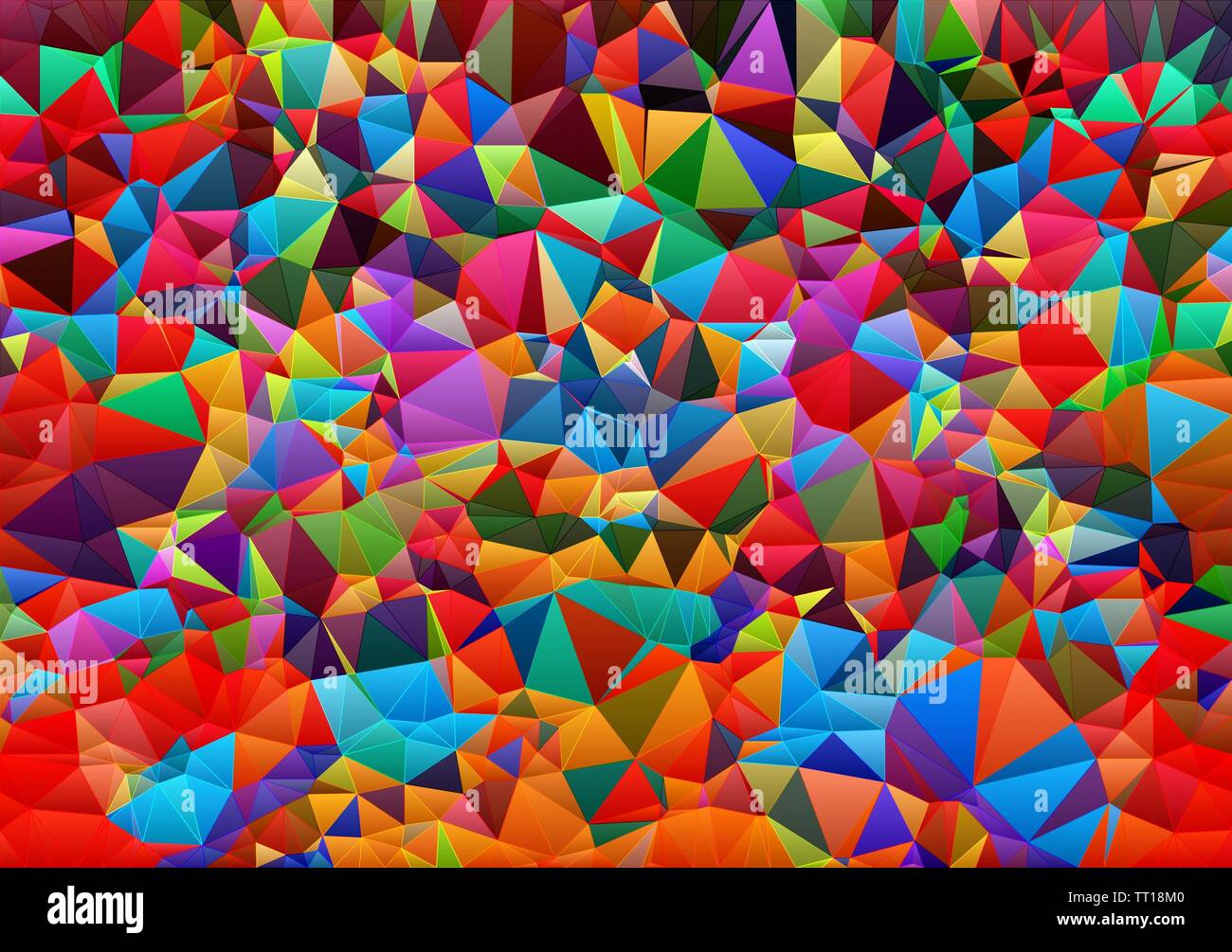 colorful poly morph triangles abstract colorful shapes background ...