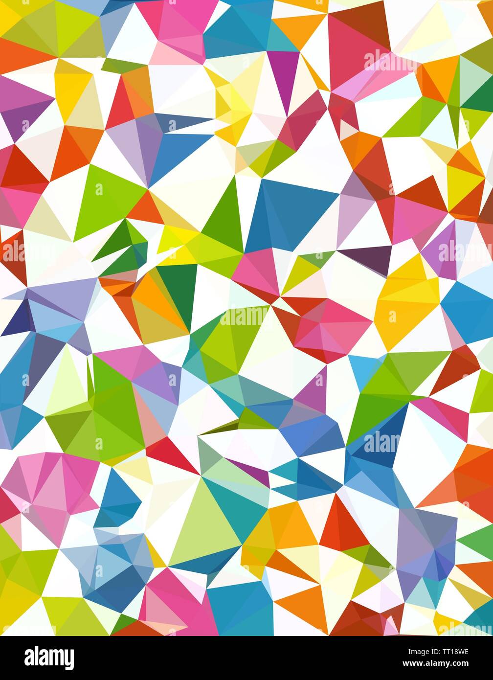 colorful poly morph triangles abstract colorful shapes background ...