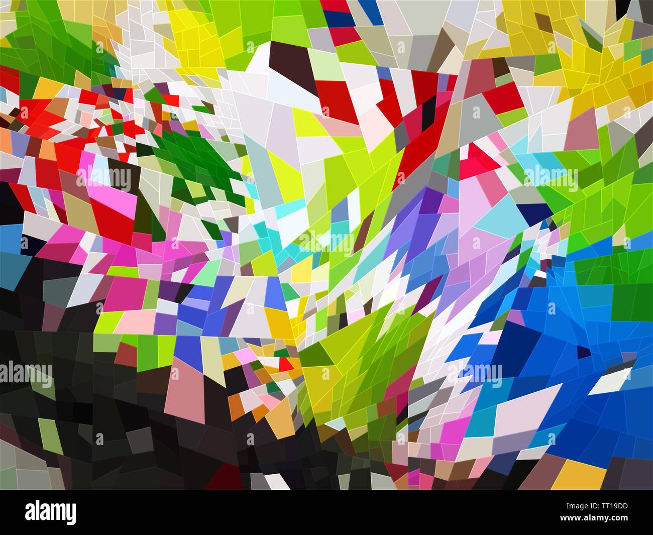 colorful poly morph triangles abstract colorful shapes background ...