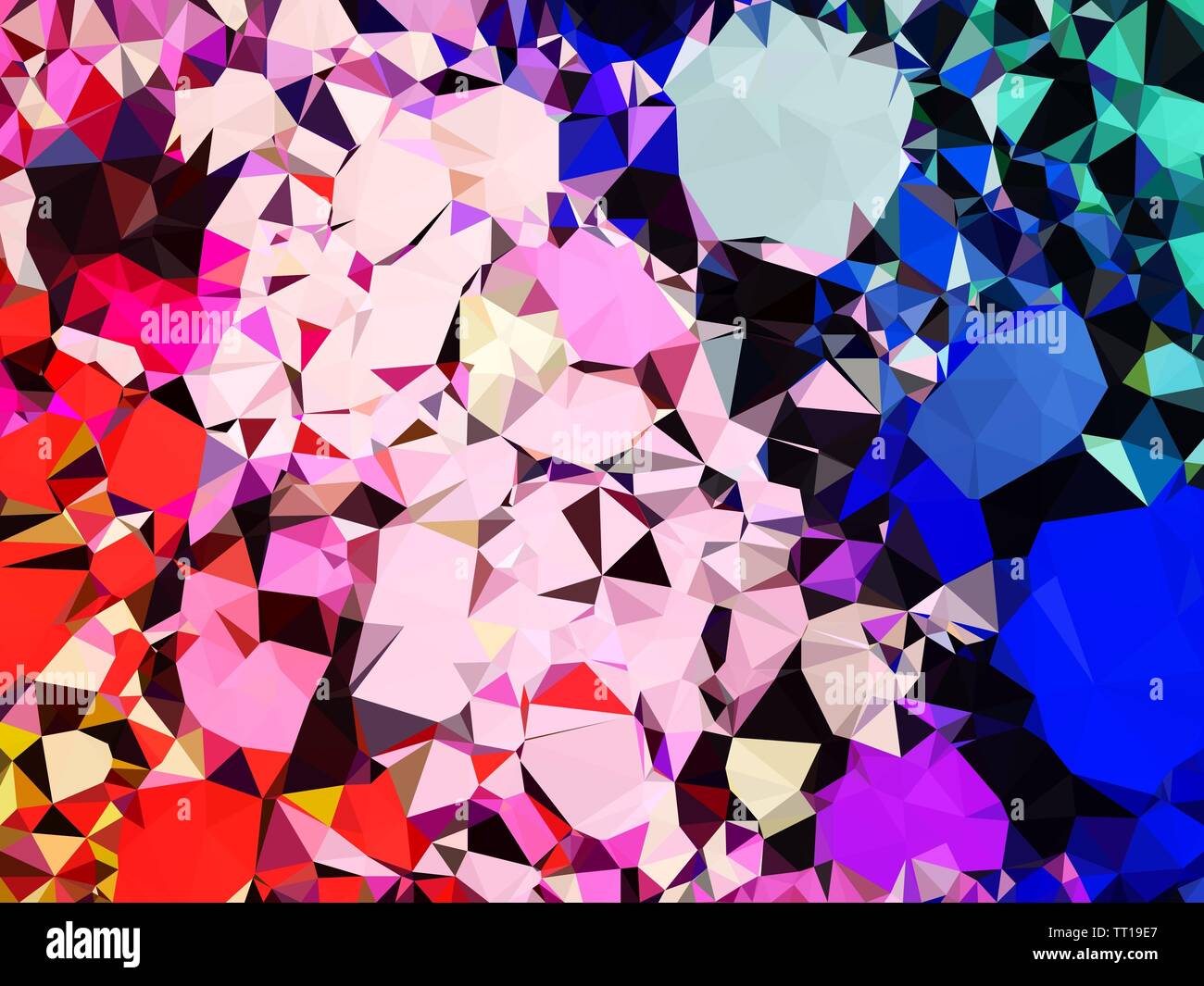 colorful poly morph triangles abstract colorful shapes background ...