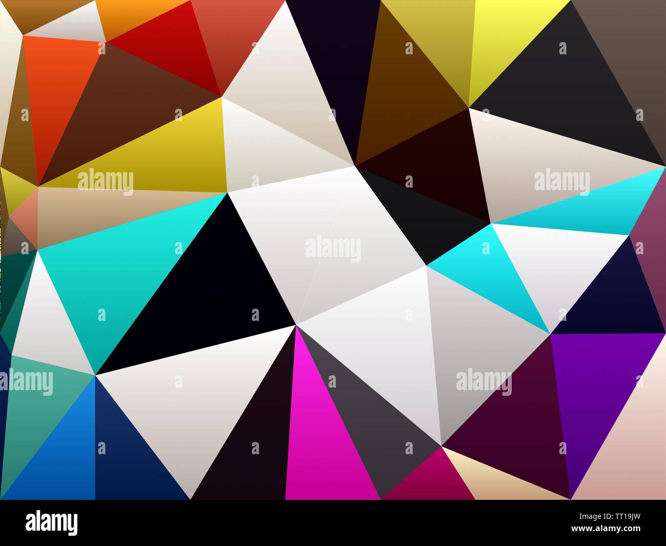 colorful poly morph triangles abstract colorful shapes background ...