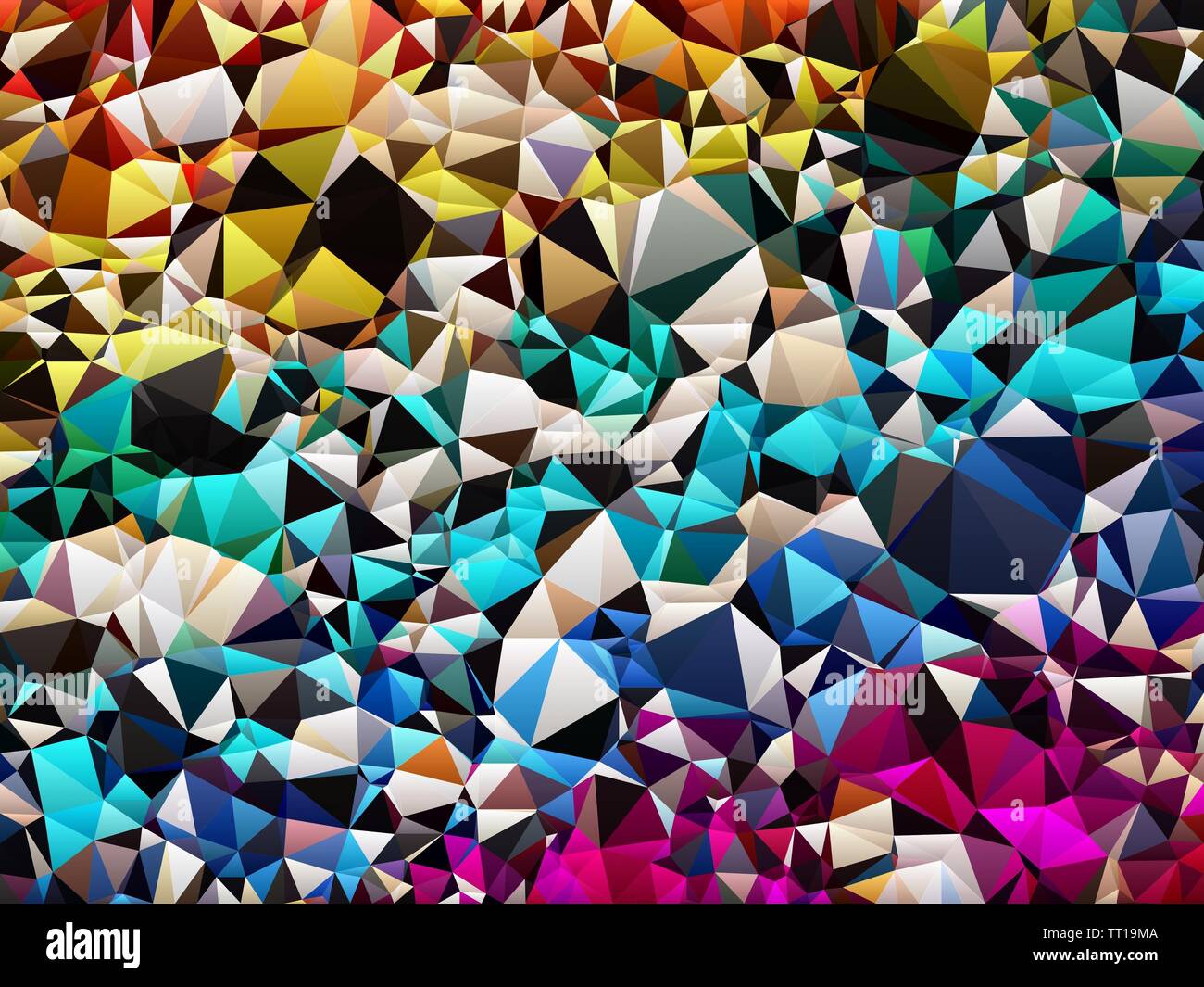 colorful poly morph triangles abstract colorful shapes background ...