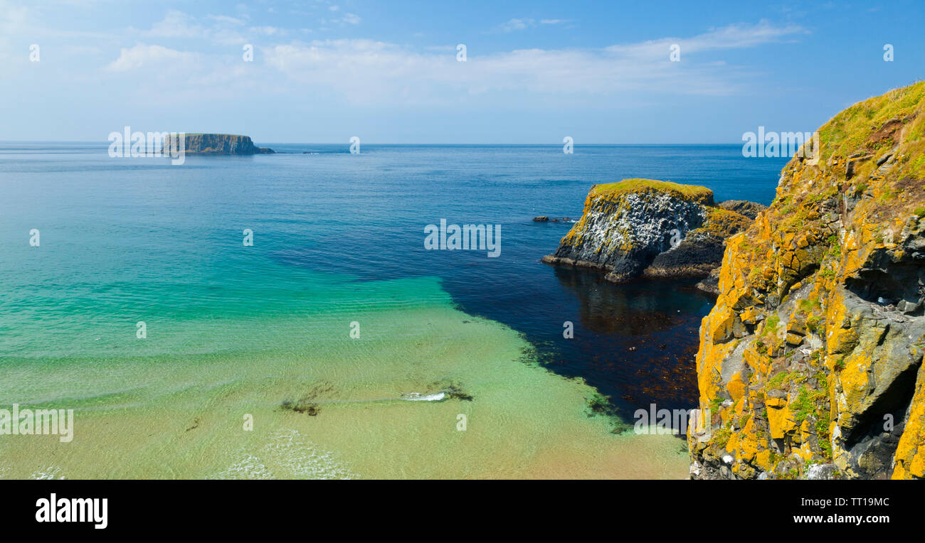 Carrick Island. Larrybane Bay. Causeway Coastal Route. Antrim County ...