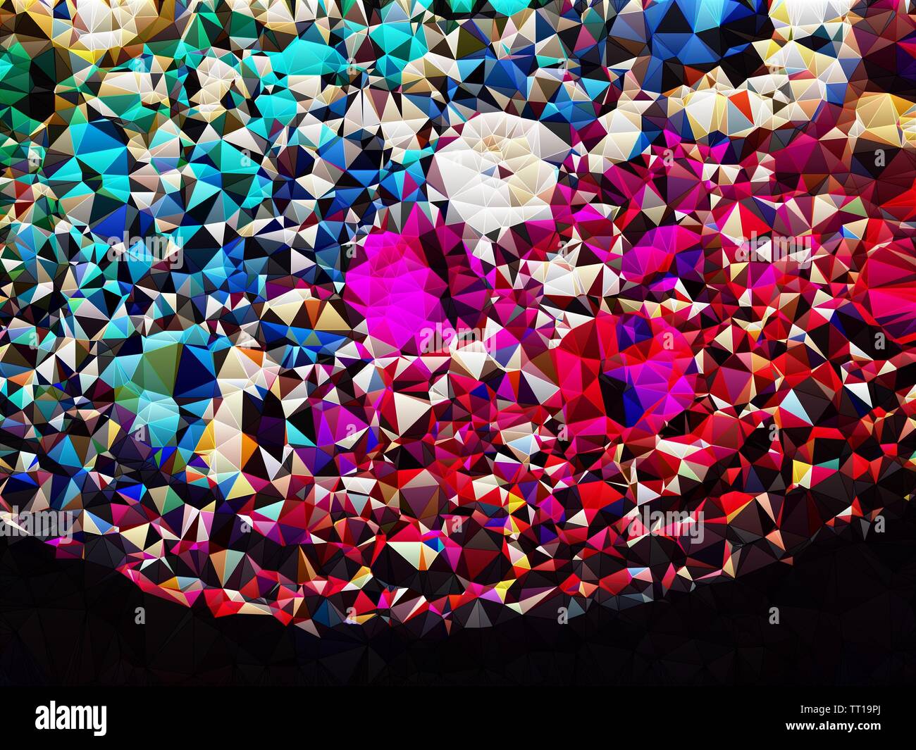 colorful poly morph triangles abstract colorful shapes background ...