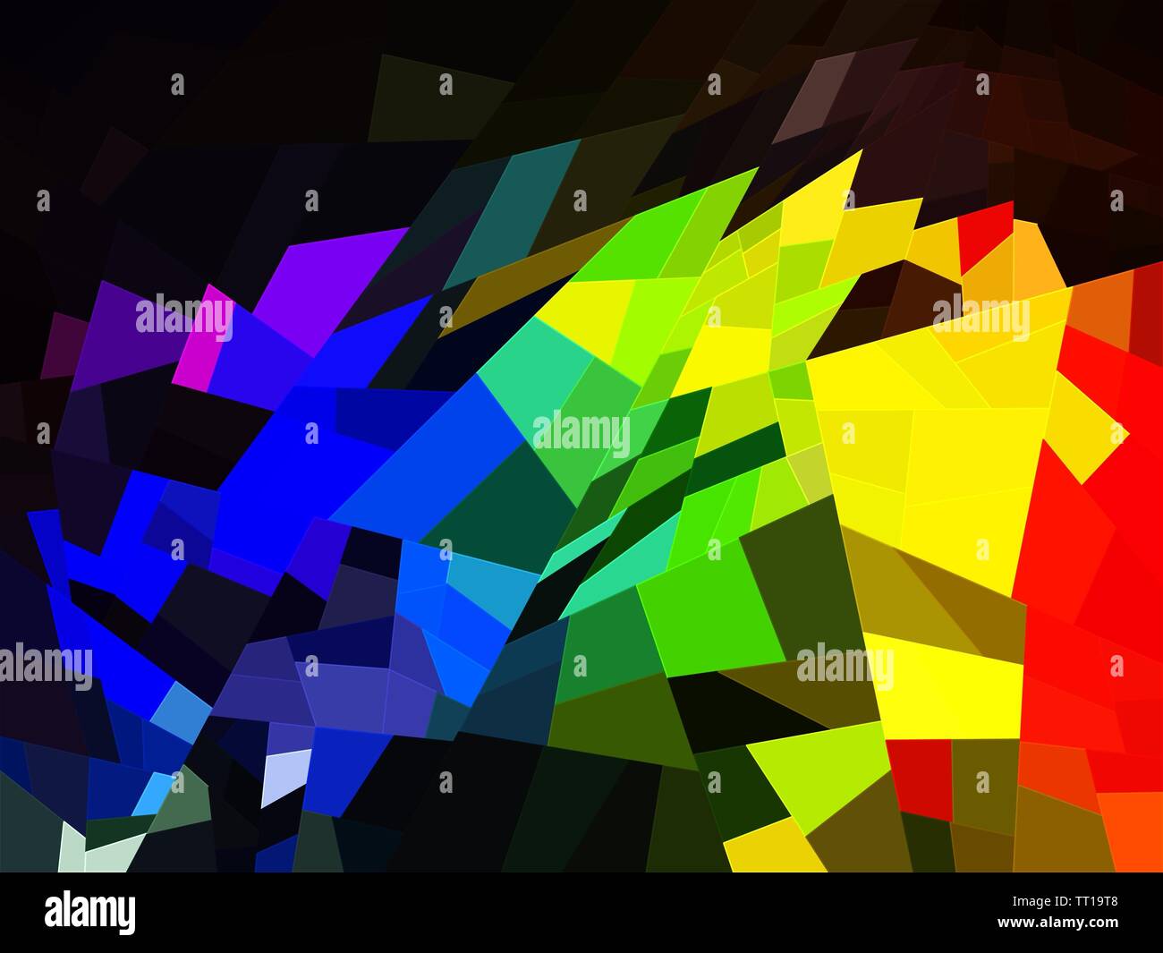 colorful poly morph triangles abstract colorful shapes background ...