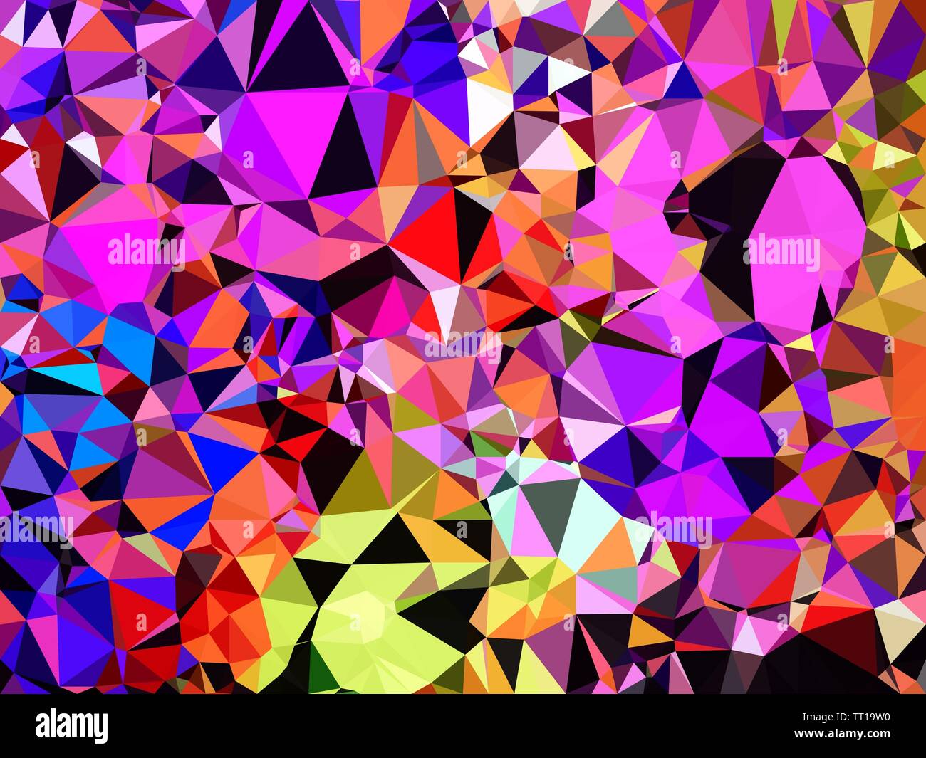 colorful poly morph triangles abstract colorful shapes background ...