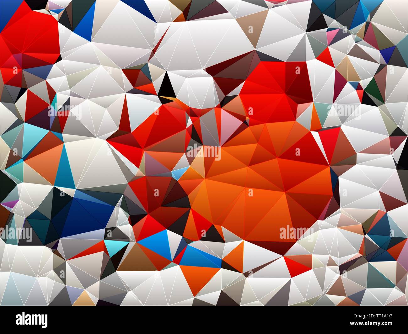 colorful poly morph triangles abstract colorful shapes background ...
