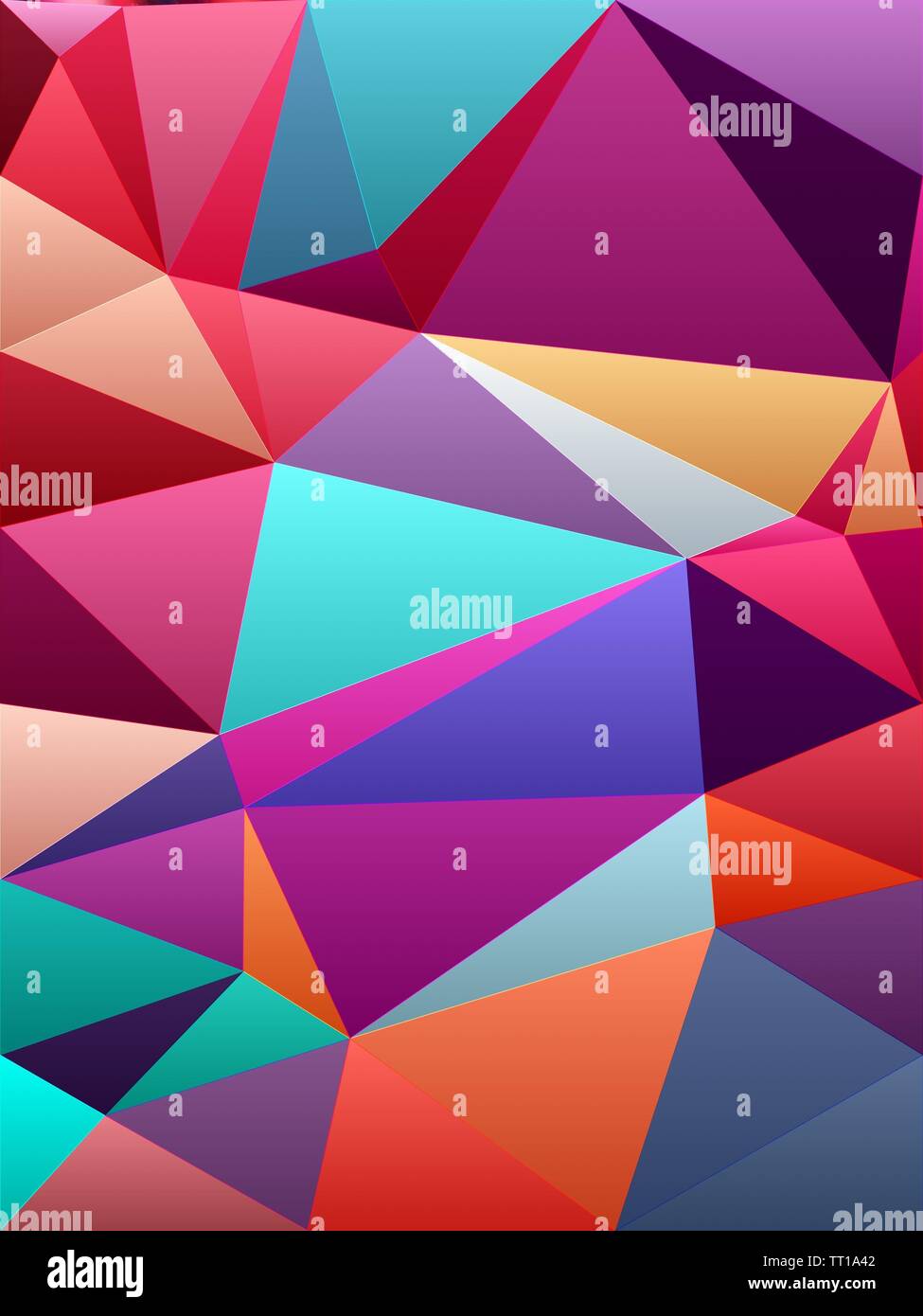 colorful poly morph triangles abstract colorful shapes background ...