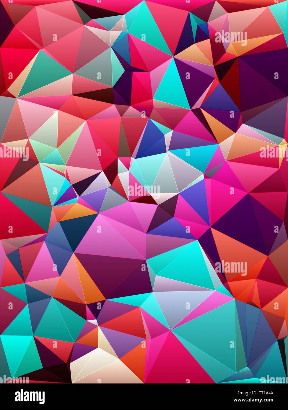 colorful poly morph triangles abstract colorful shapes background ...