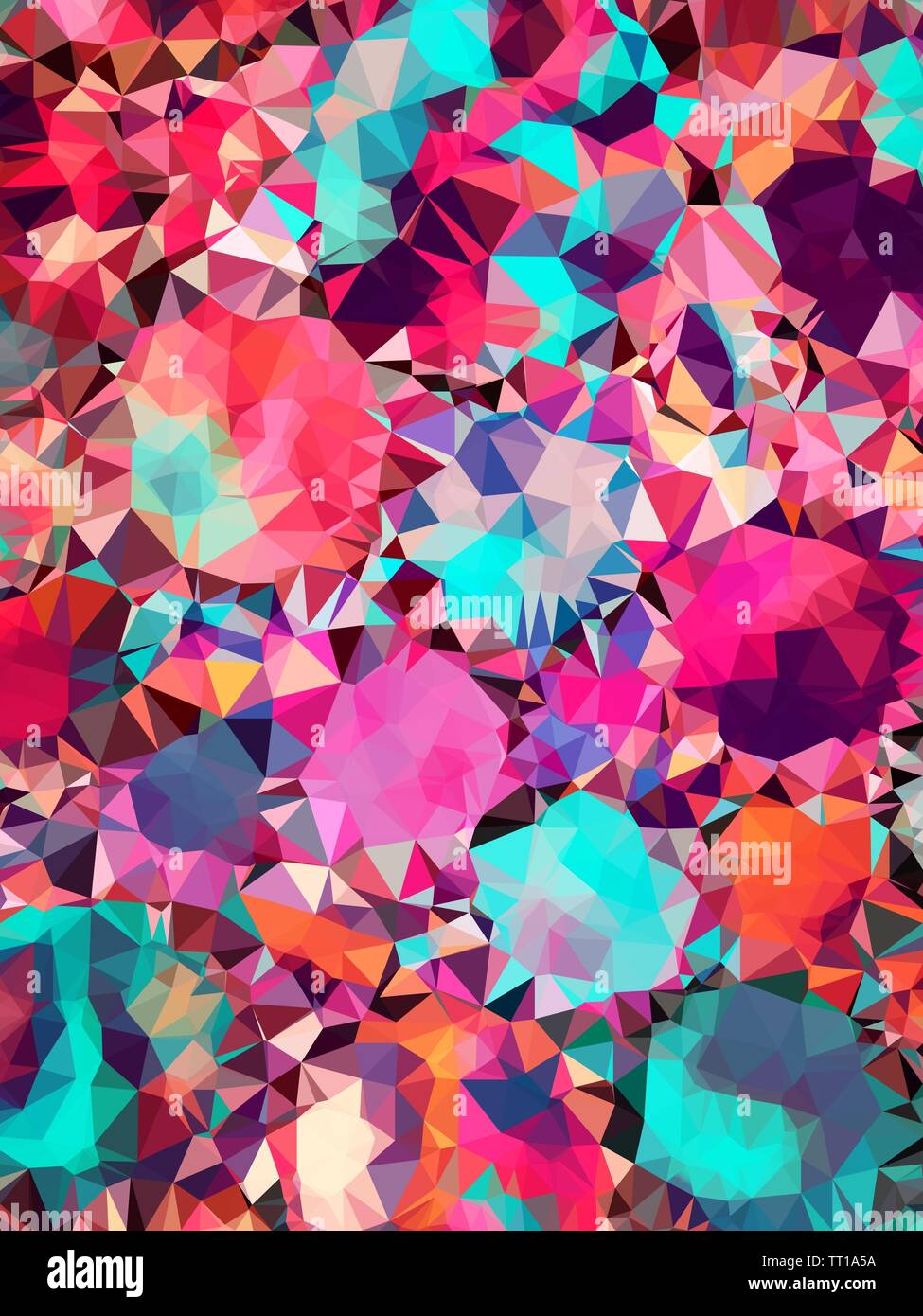 colorful poly morph triangles abstract colorful shapes background ...