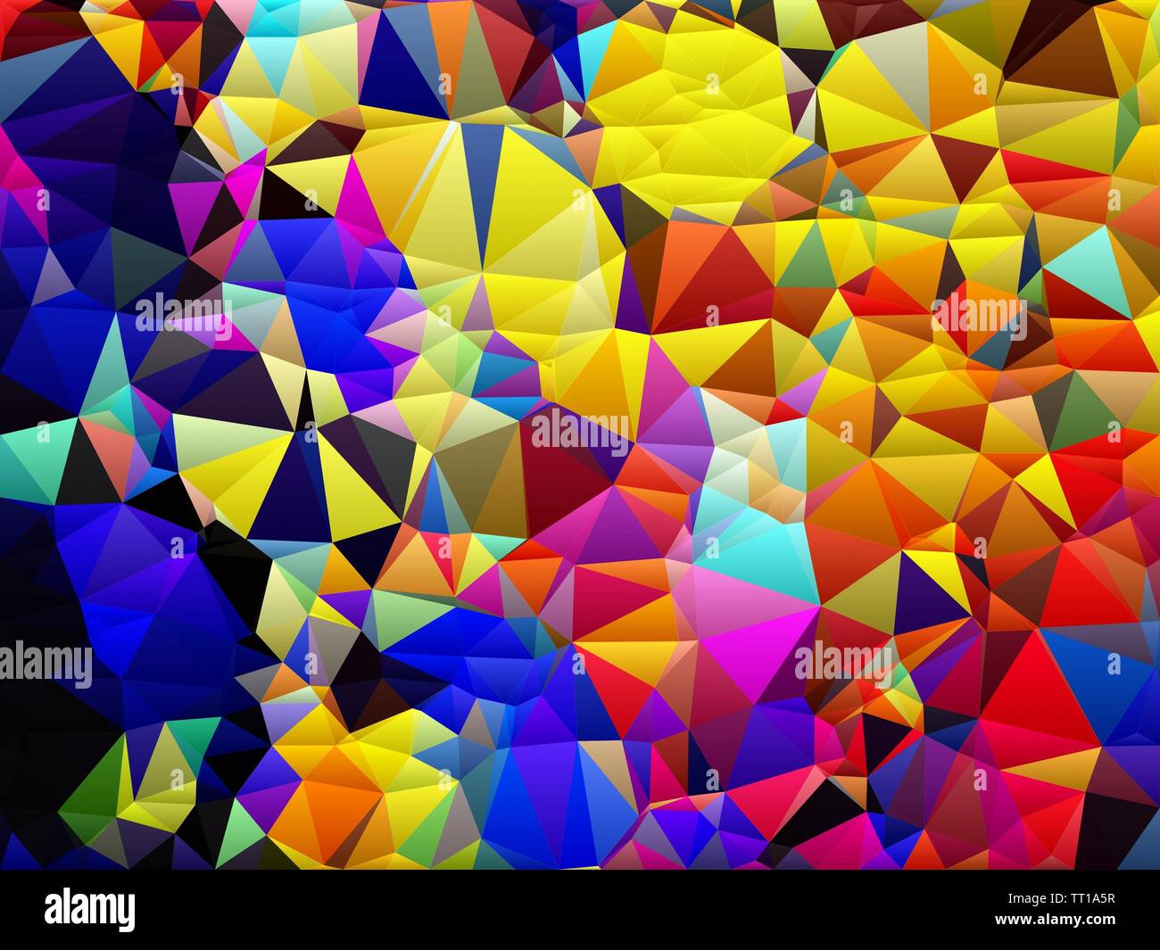 colorful poly morph triangles abstract colorful shapes background ...