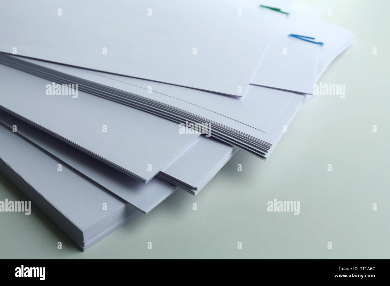 White paper close up Stock Photo - Alamy