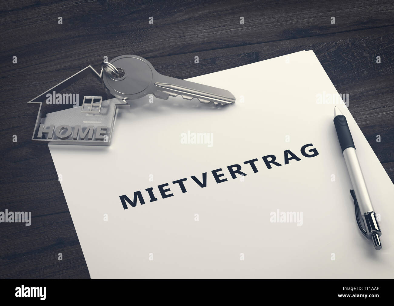 House Key - Illustration Stock Photo - Alamy