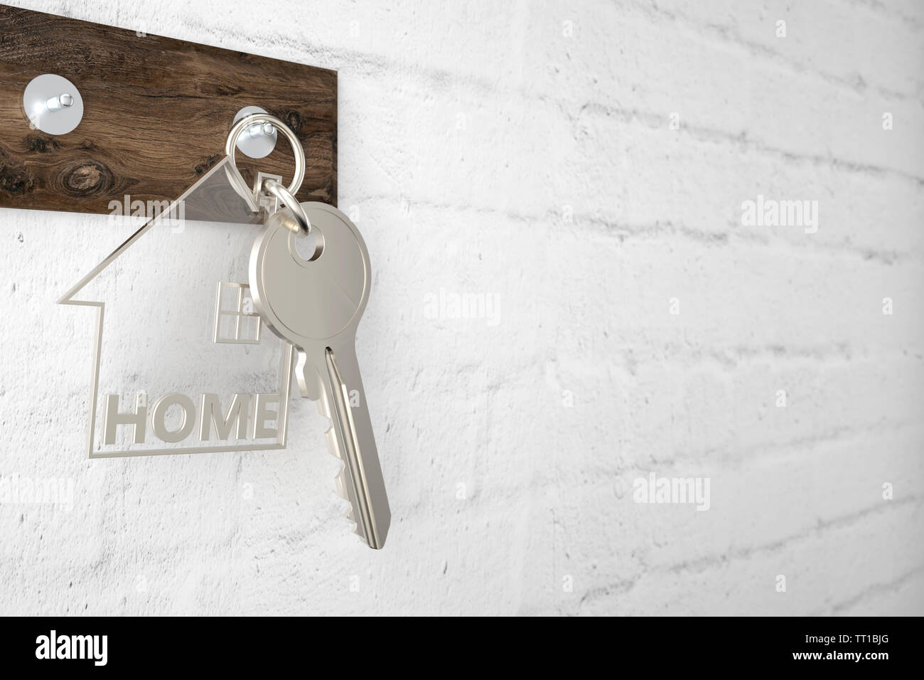 House Key - Illustration Stock Photo - Alamy
