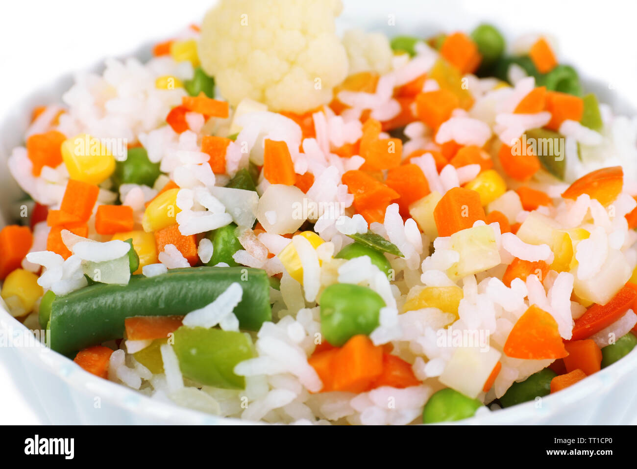 Full pan of rice with carrot hi-res stock photography and images - Alamy