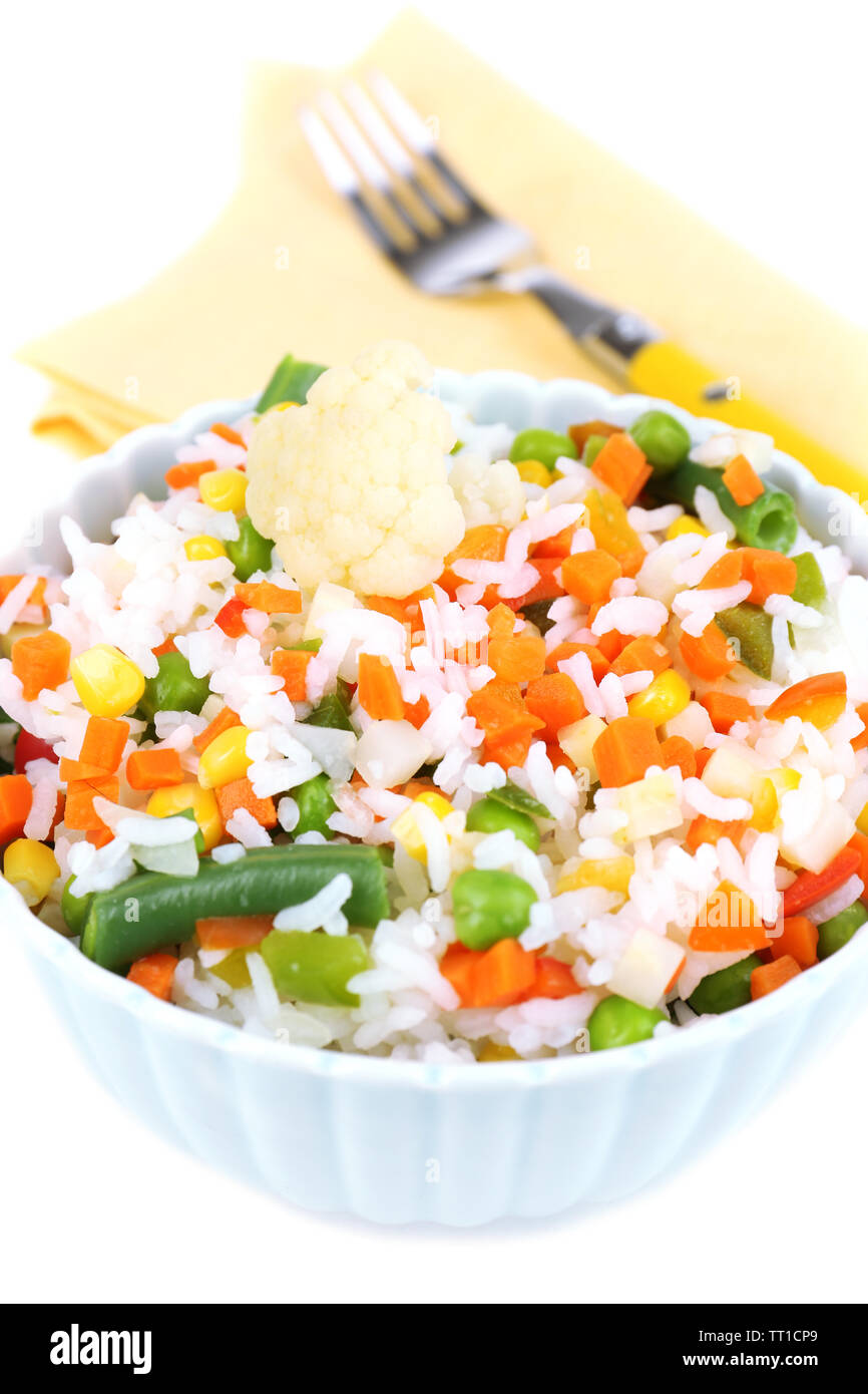 Full pan of rice with carrot hi-res stock photography and images - Alamy