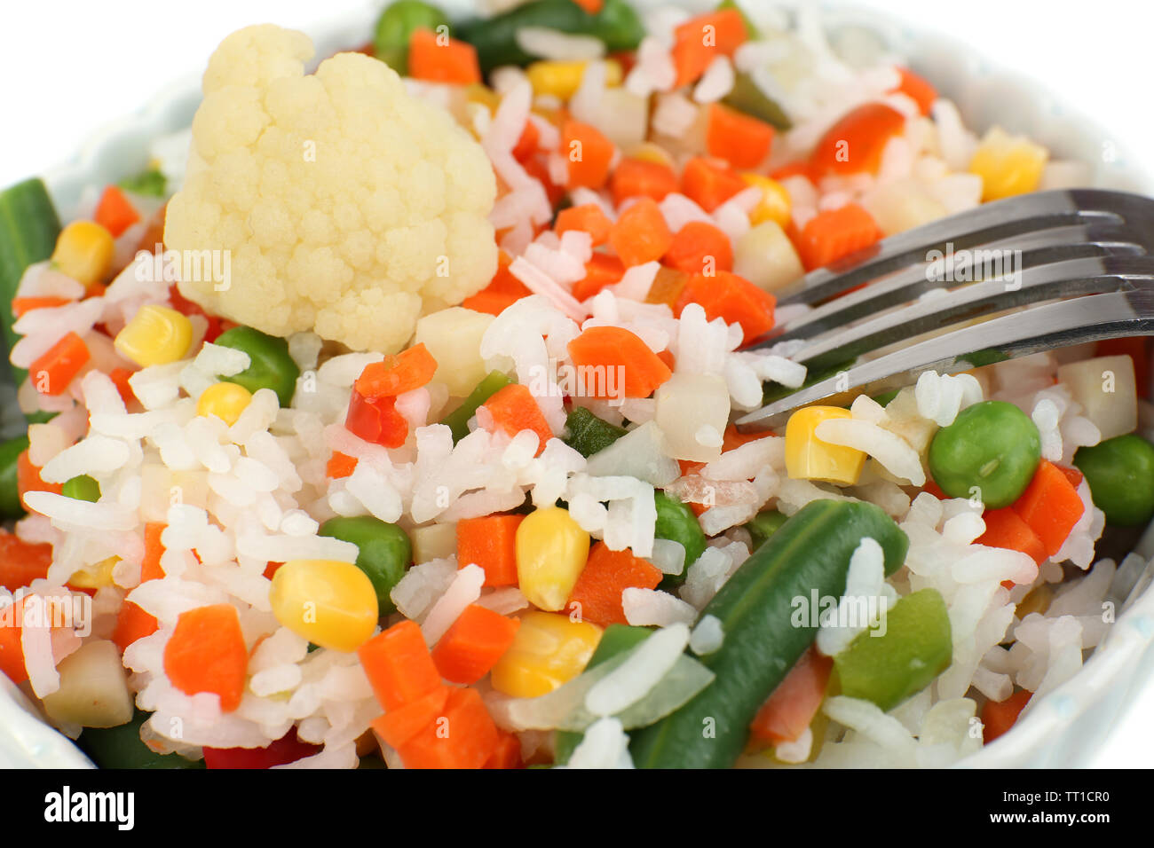 Full pan of rice with carrot hi-res stock photography and images - Alamy