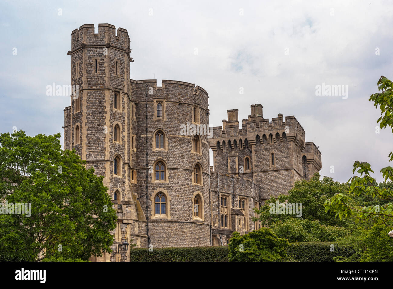 Windsor Castle, built in the 11th Century, is the residence of the ...