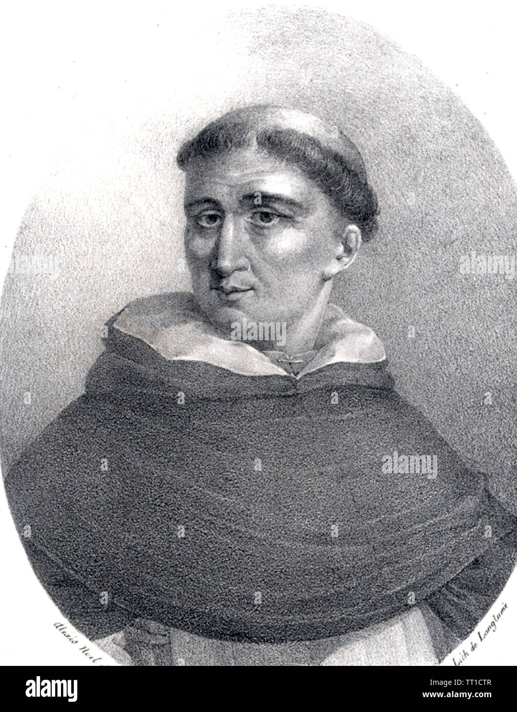 JACQUES BARRELIER (1606-1673) French Dominican friar and botanist Stock ...