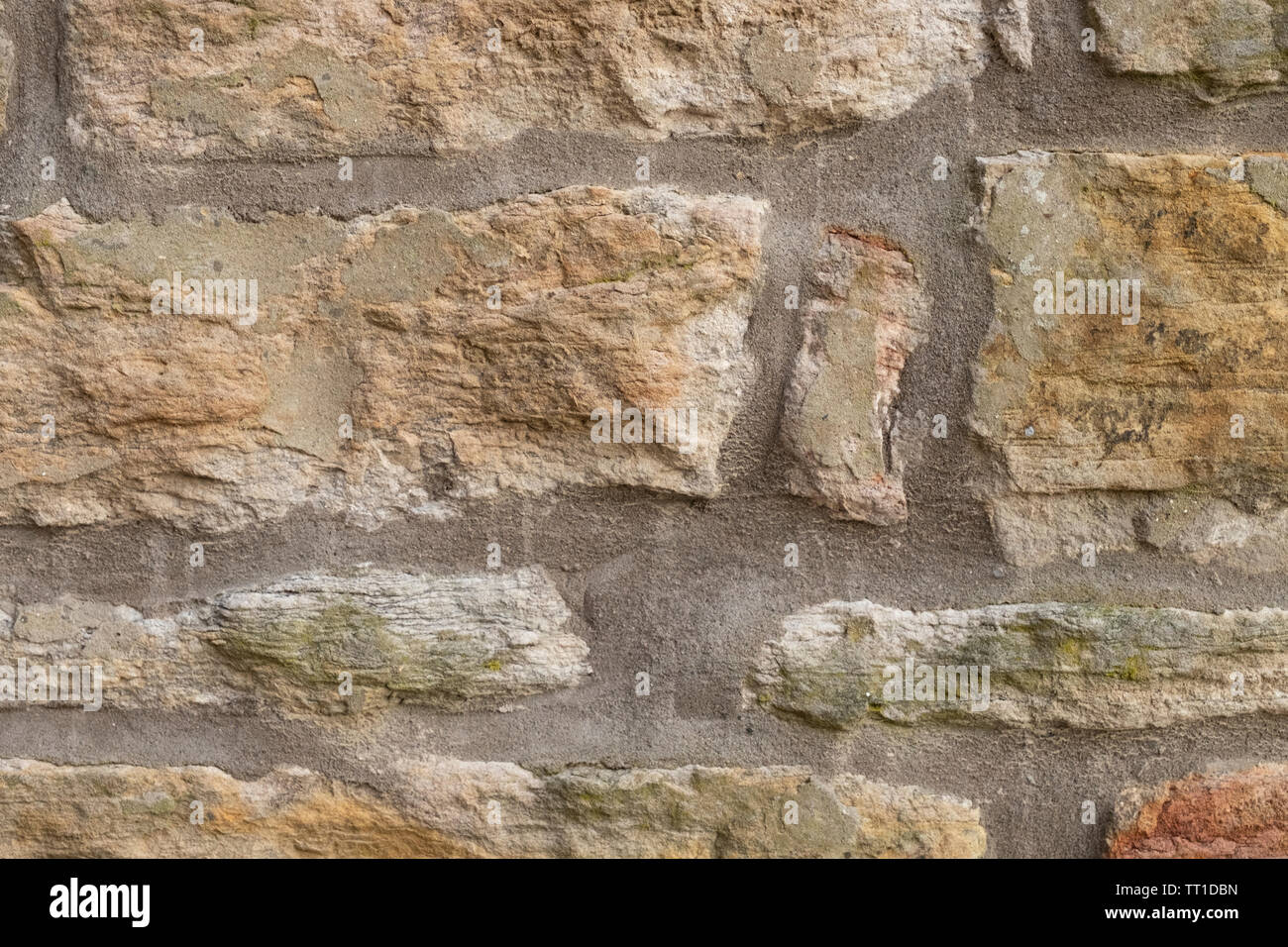 Scottish stone wall texture scotland hi-res stock photography and ...