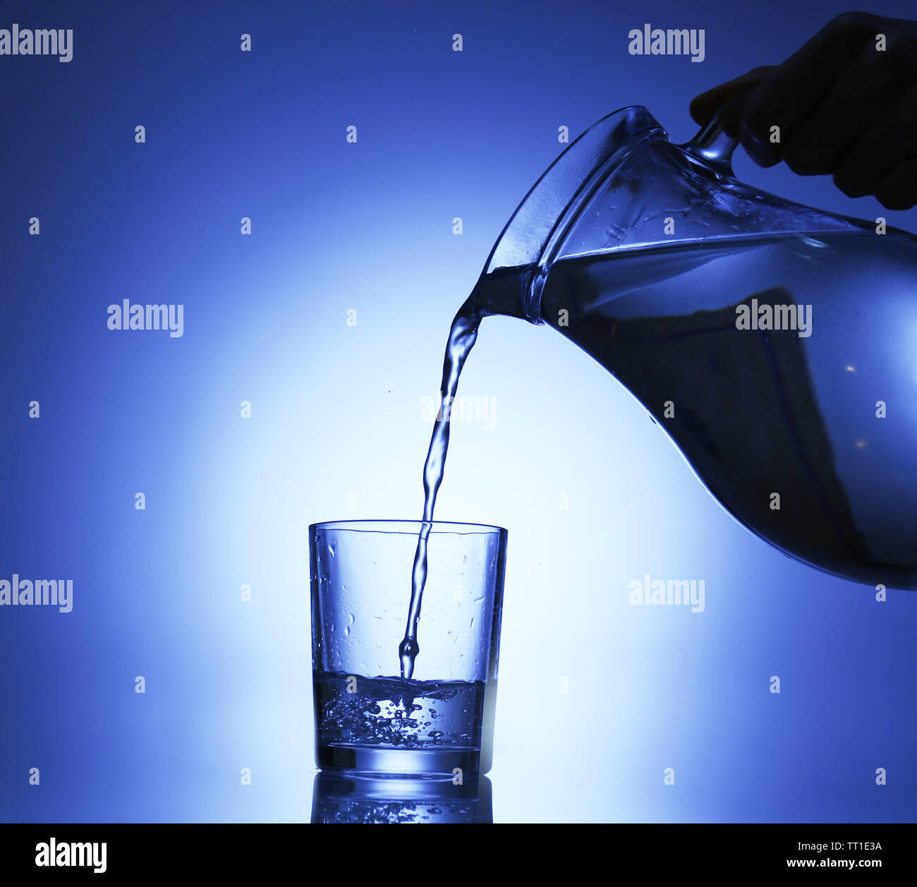 Fill pitcher water glass hi-res stock photography and images - Alamy