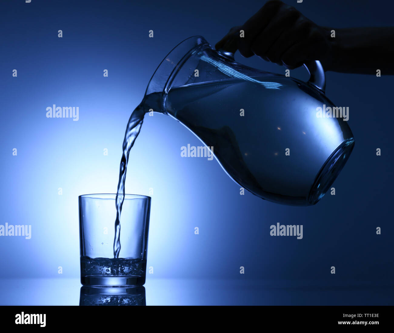Fill pitcher water glass hi-res stock photography and images - Alamy