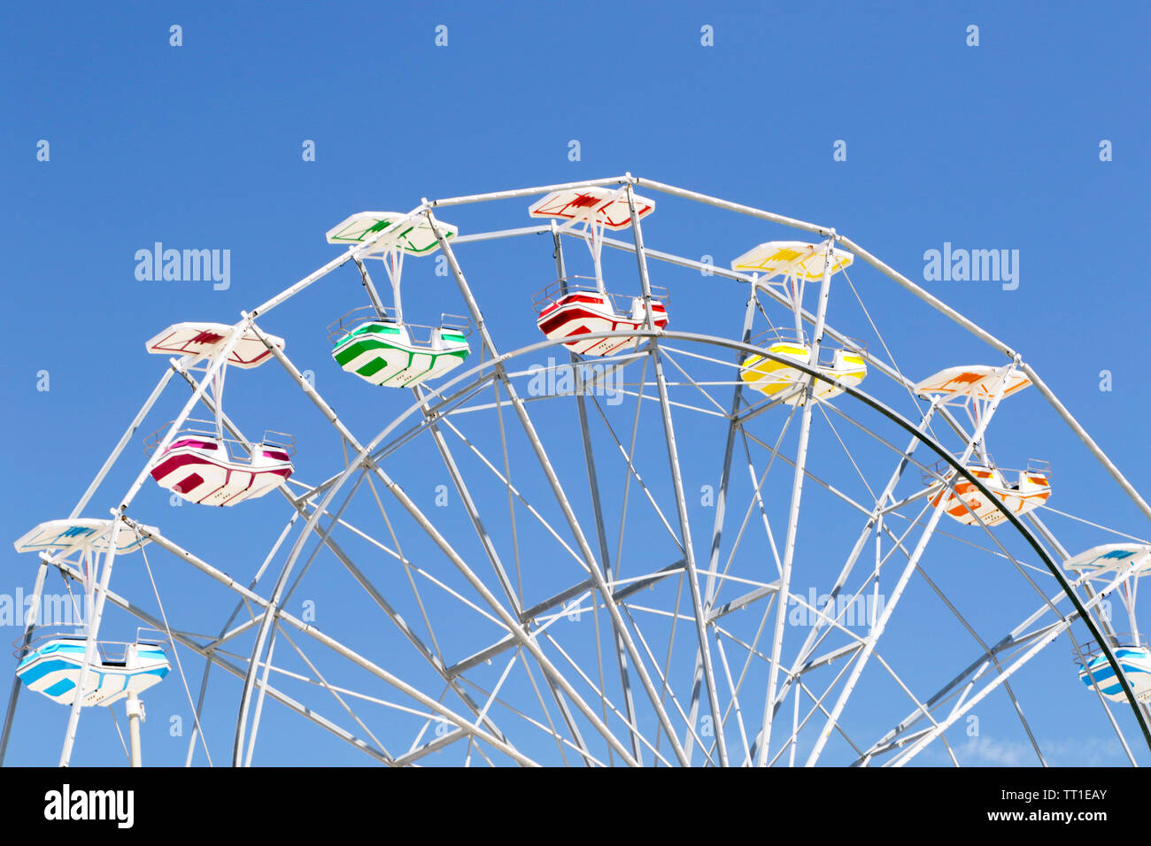 The Giant Wheel, a ferris wheel at Playlands Castaway Cove, Ocean City ...