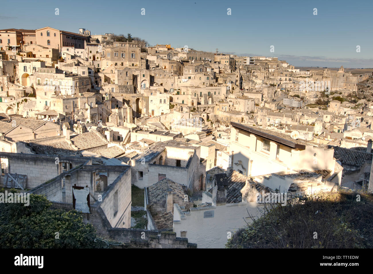 View of Matera Stock Photo - Alamy