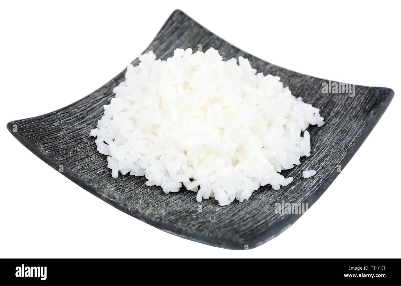 Cooked rice isolated hi-res stock photography and images - Alamy