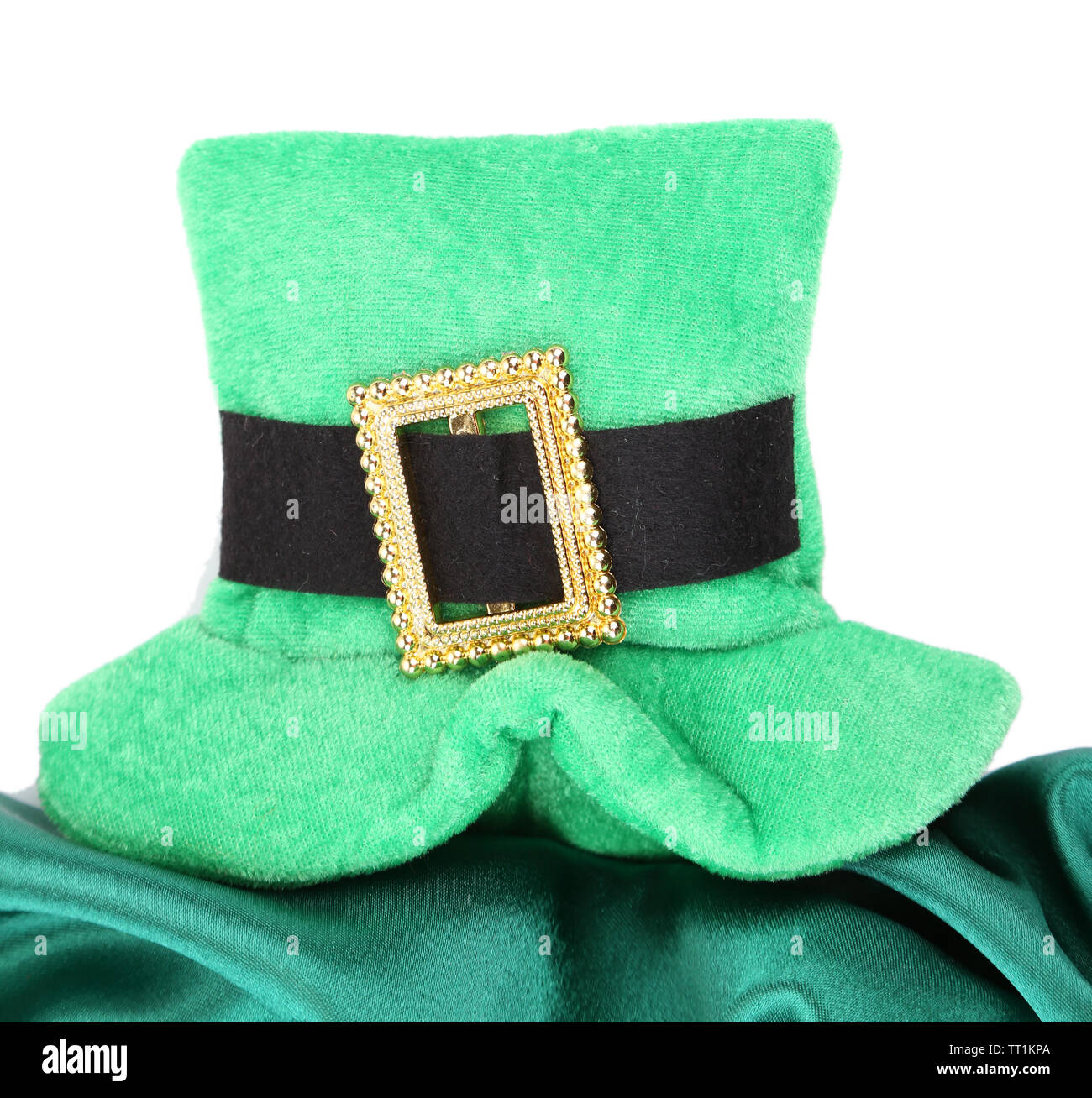Saint Patrick day hat, isolated on white Stock Photo - Alamy