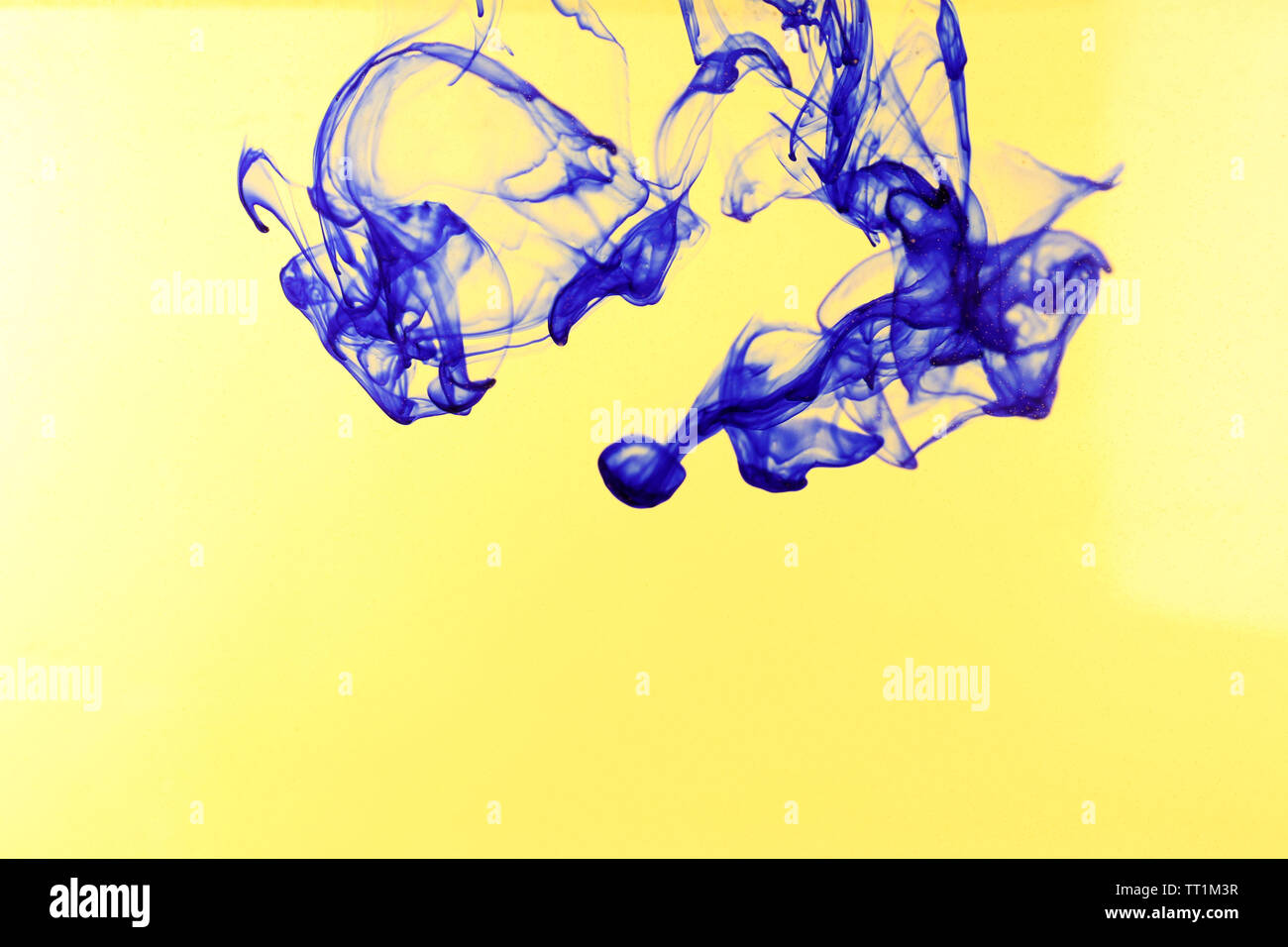 Ink in water Stock Photo - Alamy