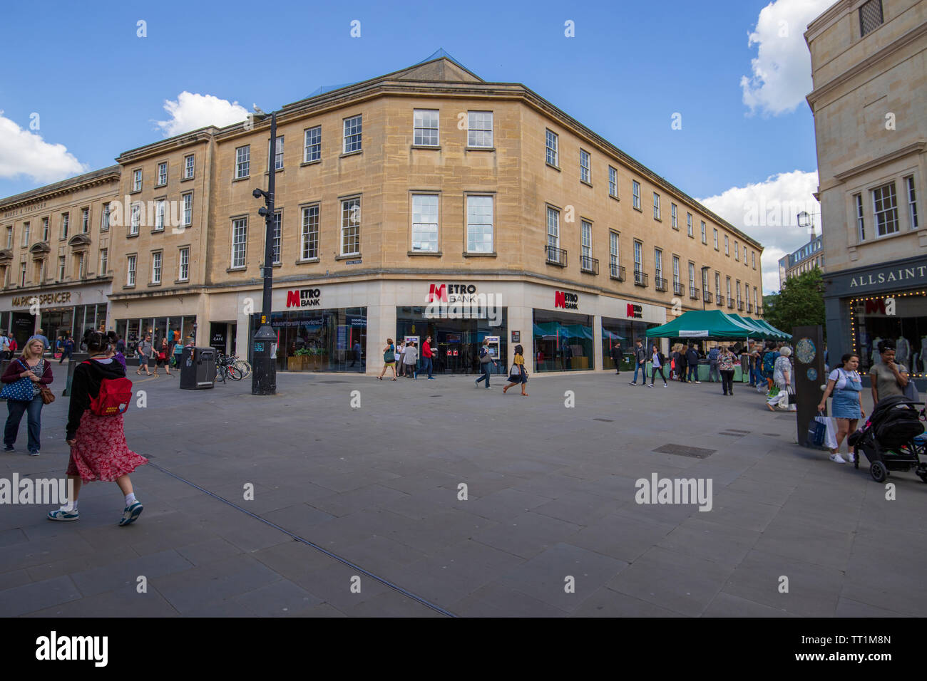 The Metro Bank, Bath Stock Photo - Alamy