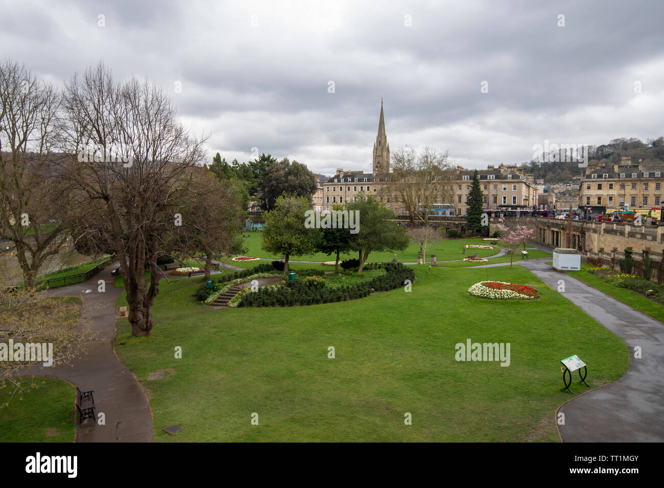 The Parade Gardens, Bath Stock Photo - Alamy