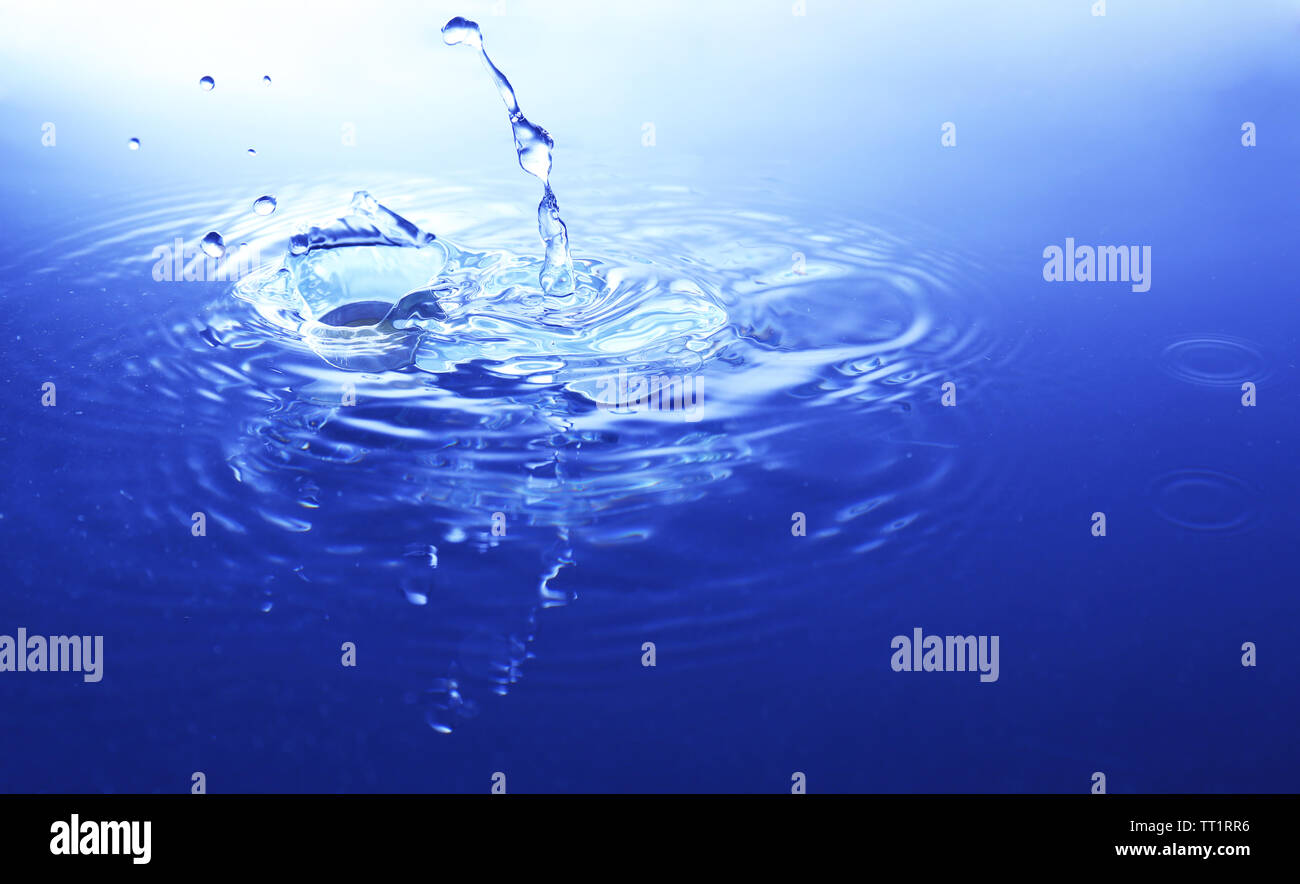 Water drops close-up Stock Photo - Alamy