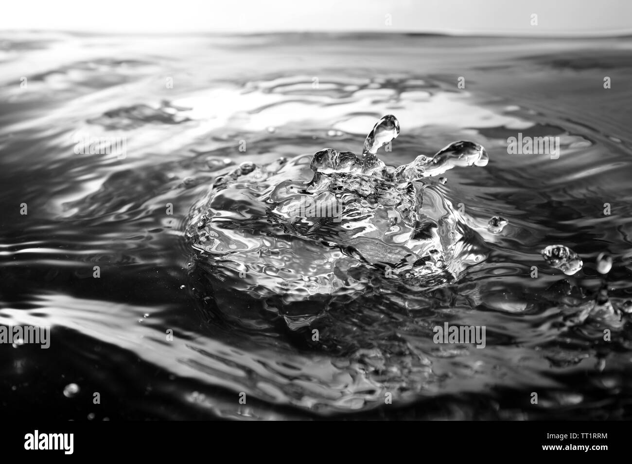 Water drops close-up Stock Photo - Alamy